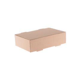 CAJA MICRO CARTON MARRON/MARRON (15.5*24.5*6CM) (1/2 DOC. EMPANADAS ECO ...